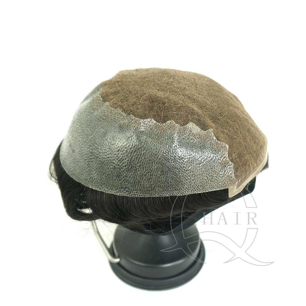 Q6 Model: Natural front Invisible lace hair systems – Hair Wig Shops