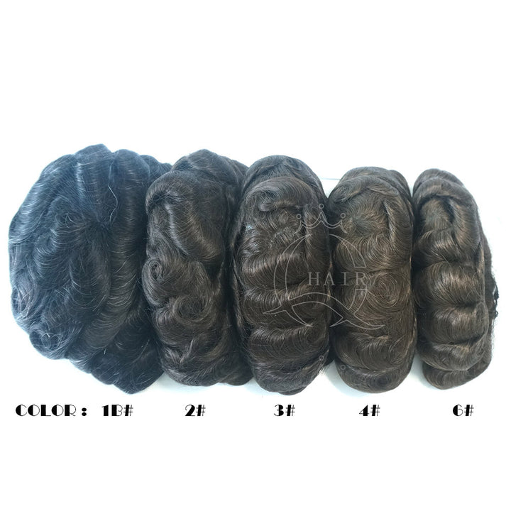 Q6 Model: Natural front Invisible lace hair systems – Hair Wig Shops